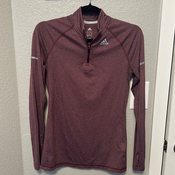 adidas | Tops | Adidas Running Quarter Zip Up | Poshmark
